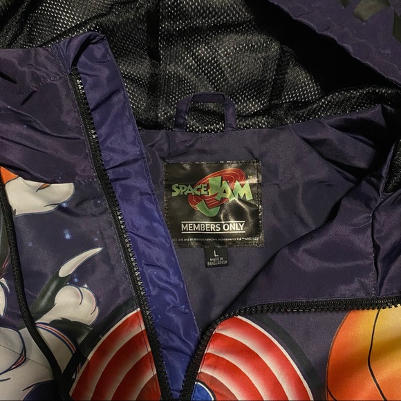 Members Only | Jackets & Coats | Members Only Original Space Jam Jacket ...